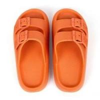 China Solid Color Men Slippers Comfortable Thick Sole Men Slippers Non Slip for sale
