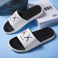 China Wholesale Summer Fashion cute cartoon Couple slide Sandals Unisex soft sole Anti-slip Indoor home slippers for men for sale