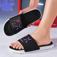 China Wholesale Summer Fashion cute cartoon Couple slide Sandals Unisex soft sole Anti-slip Indoor home slippers for men for sale