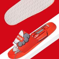 China New Thick sole non-slip Couple Wholesale Custom Indoor Home sandals Lady Men Sesame street cartoon Slides Slippers for sale