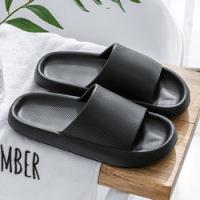 China Women slide slippers anti-slip quick drying super soft thick sole Men sandals couple home indoor shoes in stock for sale