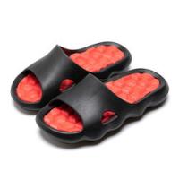China Thick Sole Men Cozy Slippers Non Slip Indoor And Outdoor Breathable for sale