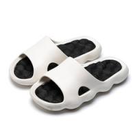 China Thick Sole Men Cozy Slippers Non Slip Indoor And Outdoor Breathable for sale