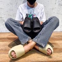 China Fashion trendy Beach Bubble SIndoor non-slip Custom Ladies Home Men Slides Slippers eva sandals women for sale