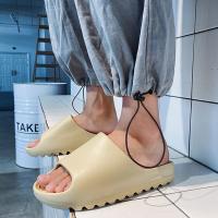 China Fashion trendy Beach Bubble SIndoor non-slip Custom Ladies Home Men Slides Slippers eva sandals women for sale