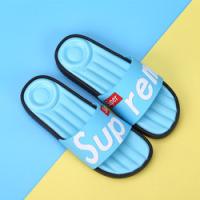 China Summer Custom Fashion Letter Non Slip Slide Sandal Soft Sole for sale