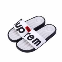 China Summer Custom Fashion Letter Non Slip Slide Sandal Soft Sole for sale