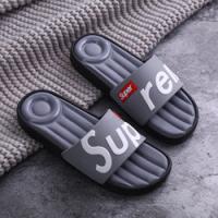 China Summer Custom Fashion Letter Non Slip Slide Sandal Soft Sole for sale