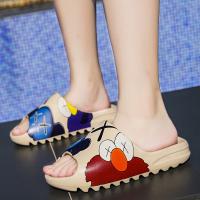 China Beach Cartoon Men Cozy Slippers Home Indoo Thick Sole Non Slip for sale