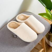 China Winter Women house Indoor Slippers Plush Soft home Slippers Non-slip Floor Shoes ladies Slides Bedroom slipper for sale
