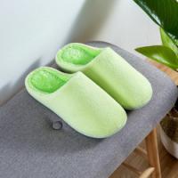 China Winter Women house Indoor Slippers Plush Soft home Slippers Non-slip Floor Shoes ladies Slides Bedroom slipper for sale