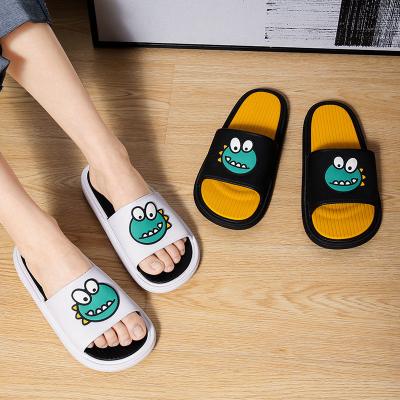 China Sandals women summer home bathroom casual shoes couple cute cartoon upper bath non-slip slippers for men for sale