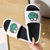 China Sandals women summer home bathroom casual shoes couple cute cartoon upper bath non-slip slippers for men for sale