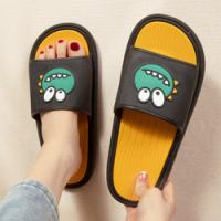 China Sandals women summer home bathroom casual shoes couple cute cartoon upper bath non-slip slippers for men for sale