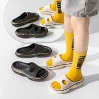 China Best price women summer thick sole non-slip Japanese style bathroom bath slippers couple home shoes with high quality for sale
