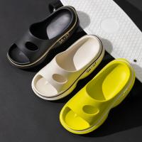 China Best price women summer thick sole non-slip Japanese style bathroom bath slippers couple home shoes with high quality for sale