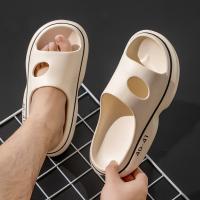China Best price women summer thick sole non-slip Japanese style bathroom bath slippers couple home shoes with high quality for sale