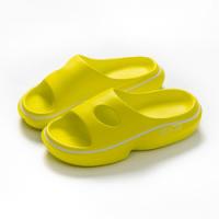 China Best price women summer thick sole non-slip Japanese style bathroom bath slippers couple home shoes with high quality for sale