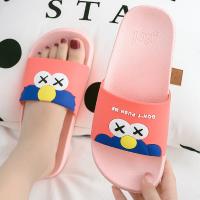 China Factory price women summer sandals and slippers new cute couple home bathroom wear bath non-slip cheap indoor shoes for sale