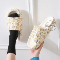 China Factory supply Women summer new fashion beach sandals and slippers indoor cute Printed bear non-slip home shoes for sale