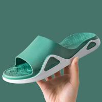 China Wholesale summer women home indoor casual shoes bathroom non-slip sandals couple simple style flat slippers for men for sale