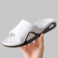 China Wholesale summer women home indoor casual shoes bathroom non-slip sandals couple simple style flat slippers for men for sale