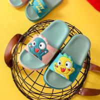 China Custom Dinosaur slippers children cartoon cute animal boys and girls sandals soft sole non-slip kids beach shoes ladies shoes for sale