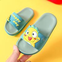 China Custom Dinosaur slippers children cartoon cute animal boys and girls sandals soft sole non-slip kids beach shoes ladies shoes for sale