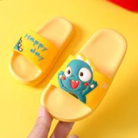 China Custom Dinosaur slippers children cartoon cute animal boys and girls sandals soft sole non-slip kids beach shoes ladies shoes for sale