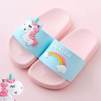 China Cute Custom Summer Children Slipper Shoes Outdoor Soft Cartoon for sale