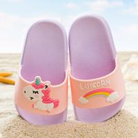 China Cute Custom Summer Children Slipper Shoes Outdoor Soft Cartoon for sale