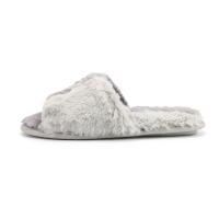 China Winter Comfort faux fur Bedroom Fluffy Slide Warm House indoor Slippers for Women Open Toe for sale