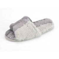 China Winter Comfort faux fur Bedroom Fluffy Slide Warm House indoor Slippers for Women Open Toe for sale