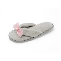 China Custom logo women Indoor Outdoor House Flip Flops Cozy Premium Memory Foam Fluffy Slippers for ladies for sale