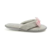China Custom logo women Indoor Outdoor House Flip Flops Cozy Premium Memory Foam Fluffy Slippers for ladies for sale