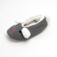 China 2021 custom Children Knitted Animal fluffy Slippers Cute kids Indoor home Slipper Winter Warm house shoes for sale
