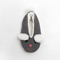 China 2021 custom Children Knitted Animal fluffy Slippers Cute kids Indoor home Slipper Winter Warm house shoes for sale