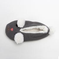 China 2021 custom Children Knitted Animal fluffy Slippers Cute kids Indoor home Slipper Winter Warm house shoes for sale