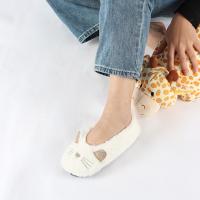 China 2021 Cute 3D Cat Warm Fuzzy Slippers Women Kawaii white Fluffy home Slippers ladies Rabbit hair house Shoes for sale