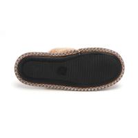 China winter Warm Plush House Indoor Outdoor slippers Memory Foam Fluffy Rabbit hair Women's Slippers With TPR Sole for sale