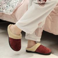 China wholesale Customized ladies Chenille Knit Warm House Slippers with Soft jirong Lining Indoor Slipper For Women custom shoes for sale