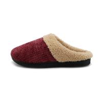 China wholesale Customized ladies Chenille Knit Warm House Slippers with Soft jirong Lining Indoor Slipper For Women custom shoes for sale