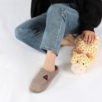 China Wholesale Women Super soft material Slippers Winter Warm ladies solid color Shu velveteen closed toe house shoes for sale