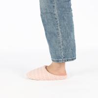 China pink Knitted Warm Slippers ladies house Indoor Outdoor Memory Foam Living Room Home Slippers for Women for sale