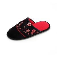 China wholesale New design Retro Winter Slippers for Women Fluffy Slippers Shoes anti slip Short Plush Flat sole slippers for sale