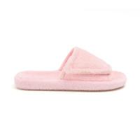 China Factory price Cheap Women Coral fleece home Indoor Slippers Pure Color Open Toe Candy Color Flat house shoes for sale