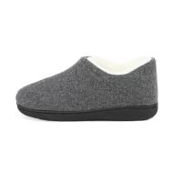China women Tweed Memory Foam Winter Slippers Slip-on House Shoes solid color Indoor Outdoor floor slippers for sale