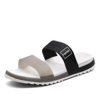China Beach shoes 2022 summer new male non-slip flat sandals Men waterproof outdoor soft sole slippers light for sale