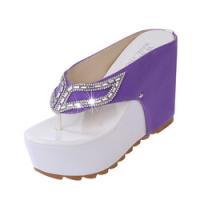 China 2022 rhinestone fashion design slides slippers lady heels flip flops non-slip summer sandals for women and ladies for sale