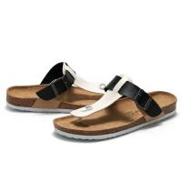 China 2022 wholesale customized summer unisex printing cork Slippers flat beach sandals multiple color Flip-Flops for sale